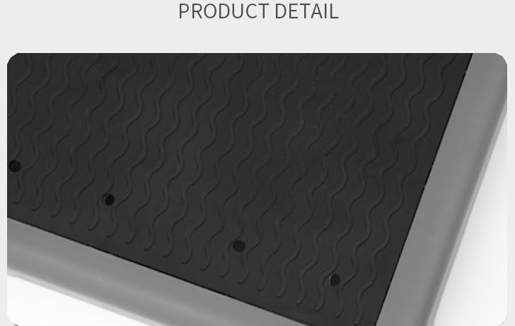 Metahoga One Step Stool for Adults and Elderly, Plastic Stair Riser with Non-Slip Surface and Feet, Portable for Shower, Bathtub, Car, Outdoor, Mobility Step Platform 400 lbs Capacity