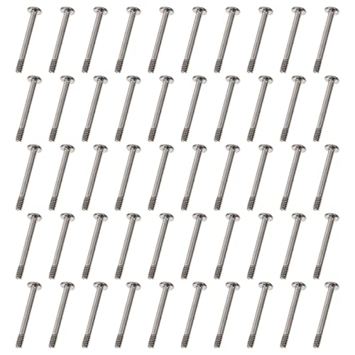 VILLCASE 50pcs Computer Case Accessories X7 Iron Notebook Desktop