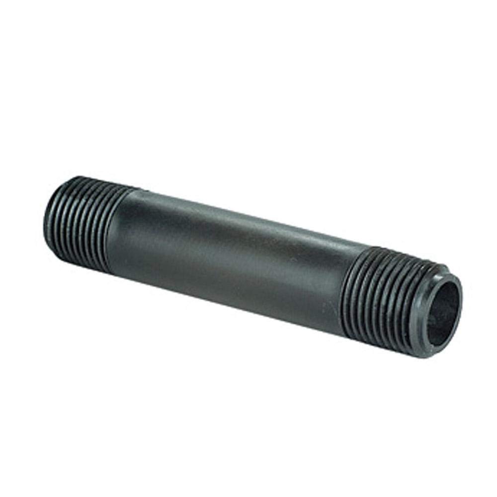 Orbit 10 Pack 1/2 Inch Male Pipe Thread x Close PVC Riser for Underground Sprinkler Irrigation