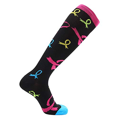Womens Socks Size 9-11 No Shoe Socks for Men Women’s Trouser Socks, Opaque Stretchy Nylon Knee High, Many Colors