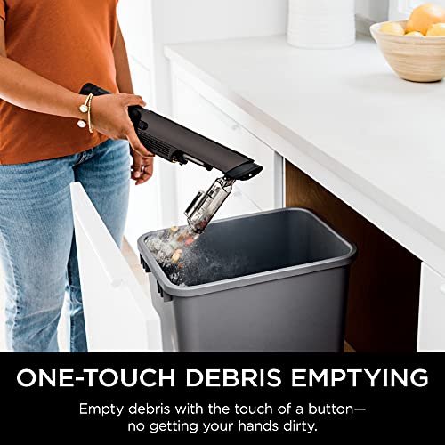 Shark WV403BR Cordless Hand Vacuum WANDVAC PRO, Ultra-Lightweight & Portable with Powerful Suction & Tools for Pets, Made for Car & Home, Dark Chocolate Brown