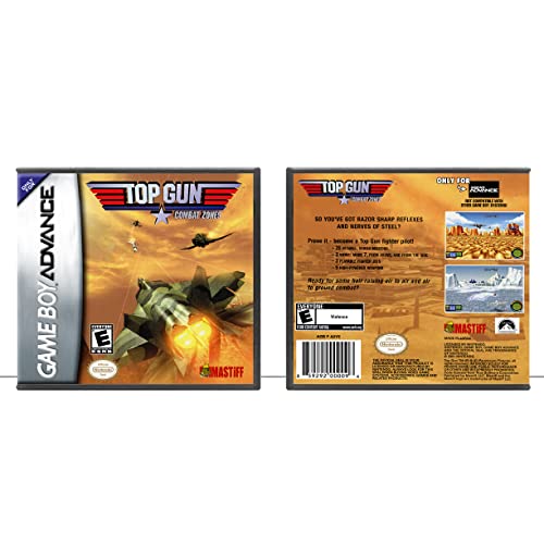 Top Gun Combat Zones | (GBA) Game Boy Advance - Game Case Only - No Game