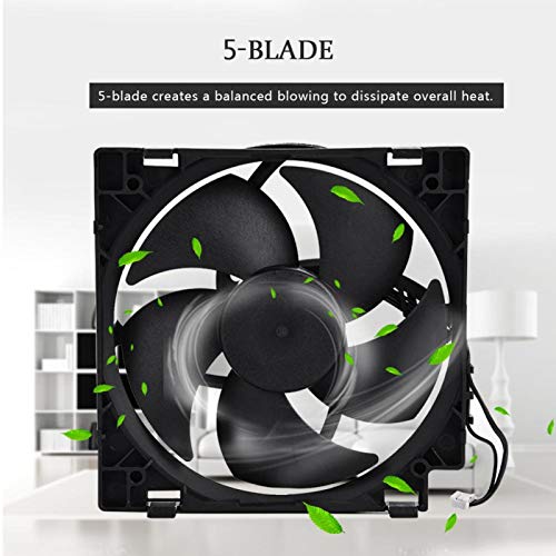 Silent Portable Fast Heat Dissipation Dustproof Cooling Fan Compatible with Xbox One(xbox one x)