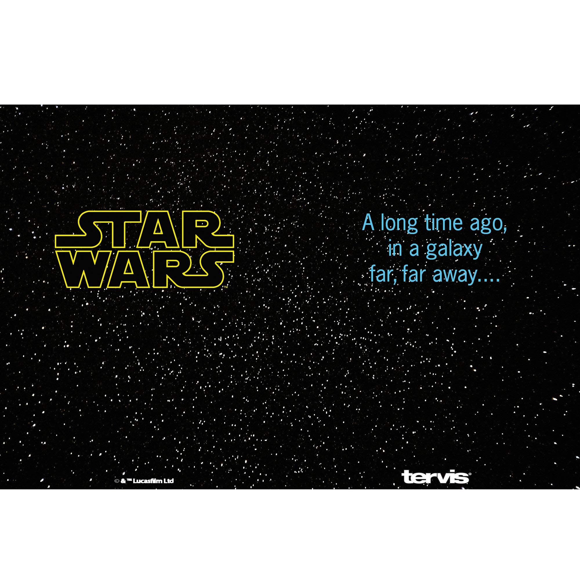 Tervis Star Wars Classic Logo Triple Walled Insulated Tumbler Travel Cup Keeps Drinks Cold & Hot, 30oz Legacy, Stainless Steel
