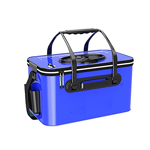 Toolbox Tackle Box Fish Protection Bucket Folding Multifunctional Integrated Forming Thickened Live Fish Box Fish Bucket Fishing Tackle