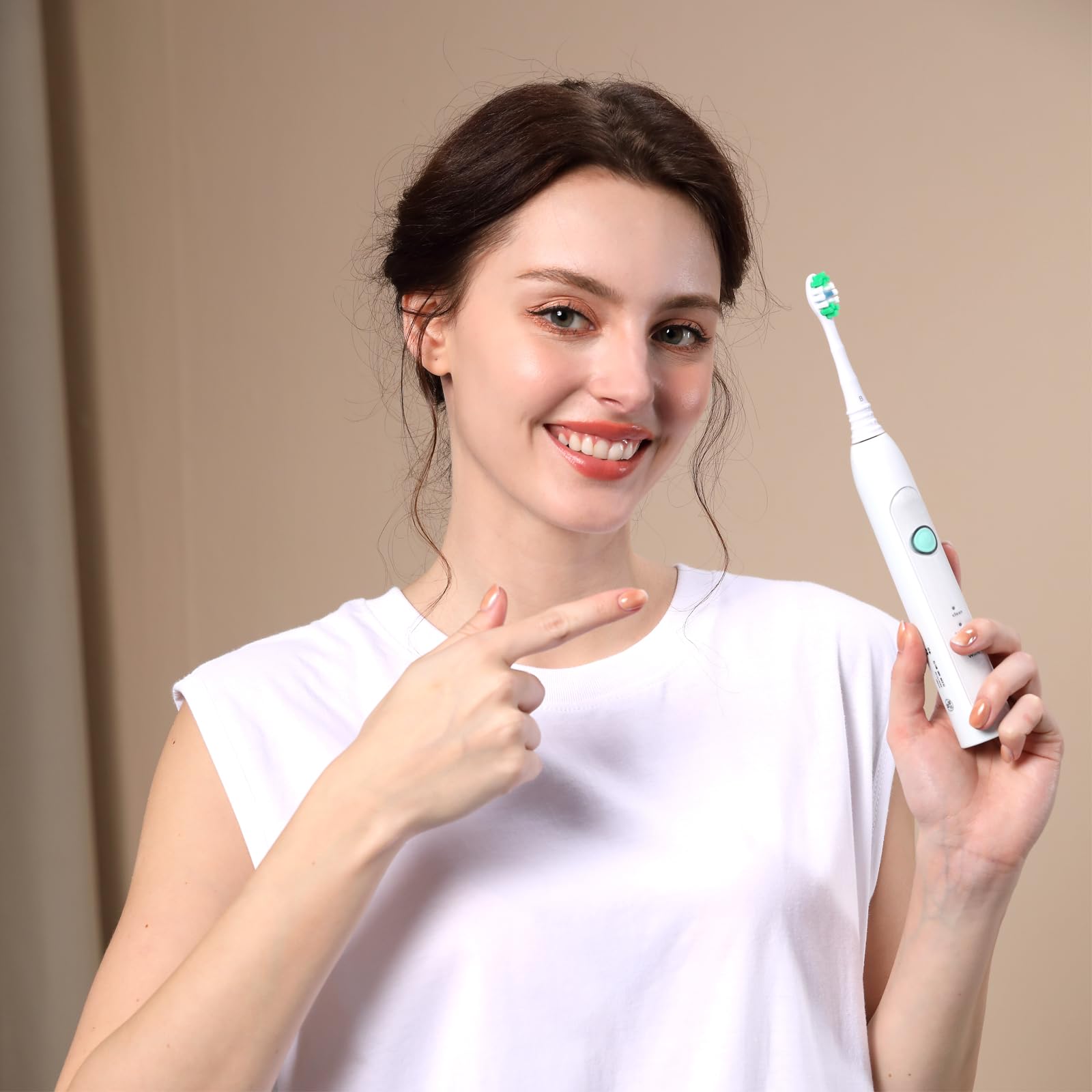 Zekuavi Replacement Heads Compatible with Phillips Sonicare Electric Toothbrush, 8 Pack Toothbrush Replacement Brush Head Fits for Philips Sonicare Protective Daily 4100 1100 5100 6100, 8White