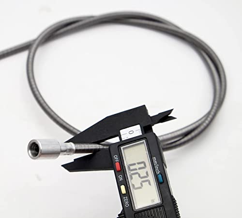 TUNTROL Thicken 1/4" Flexible Shaft Rotary Tool, 780W Flex Shaft with Foot Pedal, Hanging Grinder Carver Electric Multi-function Metalworking Tools Repair Kit