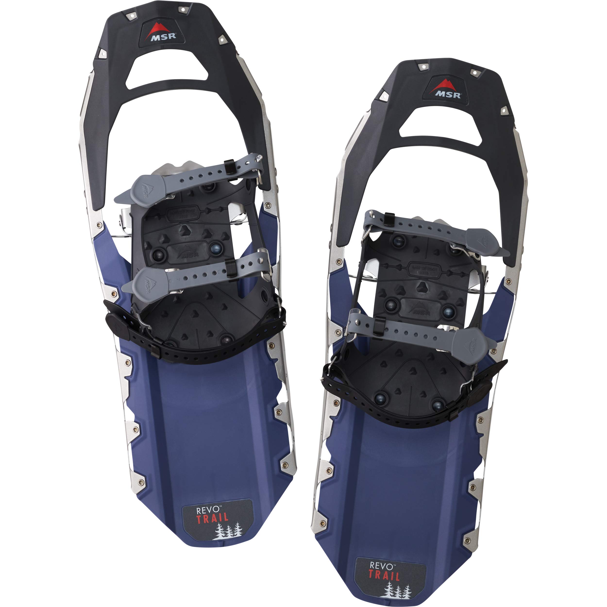 MSR Revo Trail Hiking Snowshoes, 22 Inch Pair, Midnight Blue