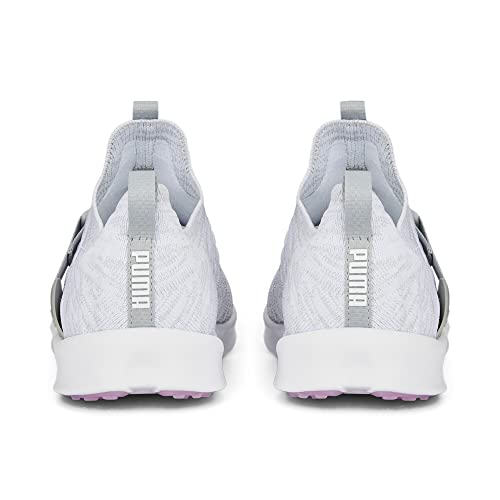 PUMA Women's Golf Shoe, High Rise White, 12