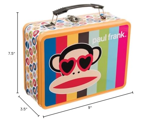 Vandor 46070 Paul Frank Large Tin Tote, Multicolor