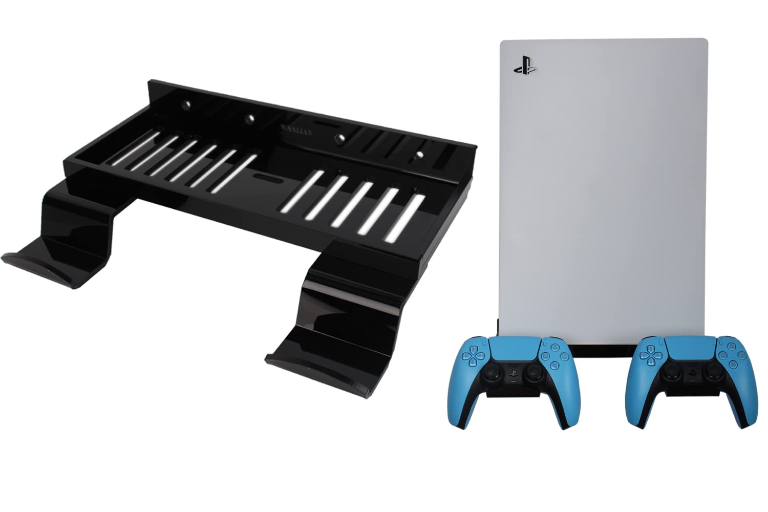 Wall Mount for PS5,Acrylic Bracket Compatible with PS5 Wall Mount, for Playstation 5 Wall Mount