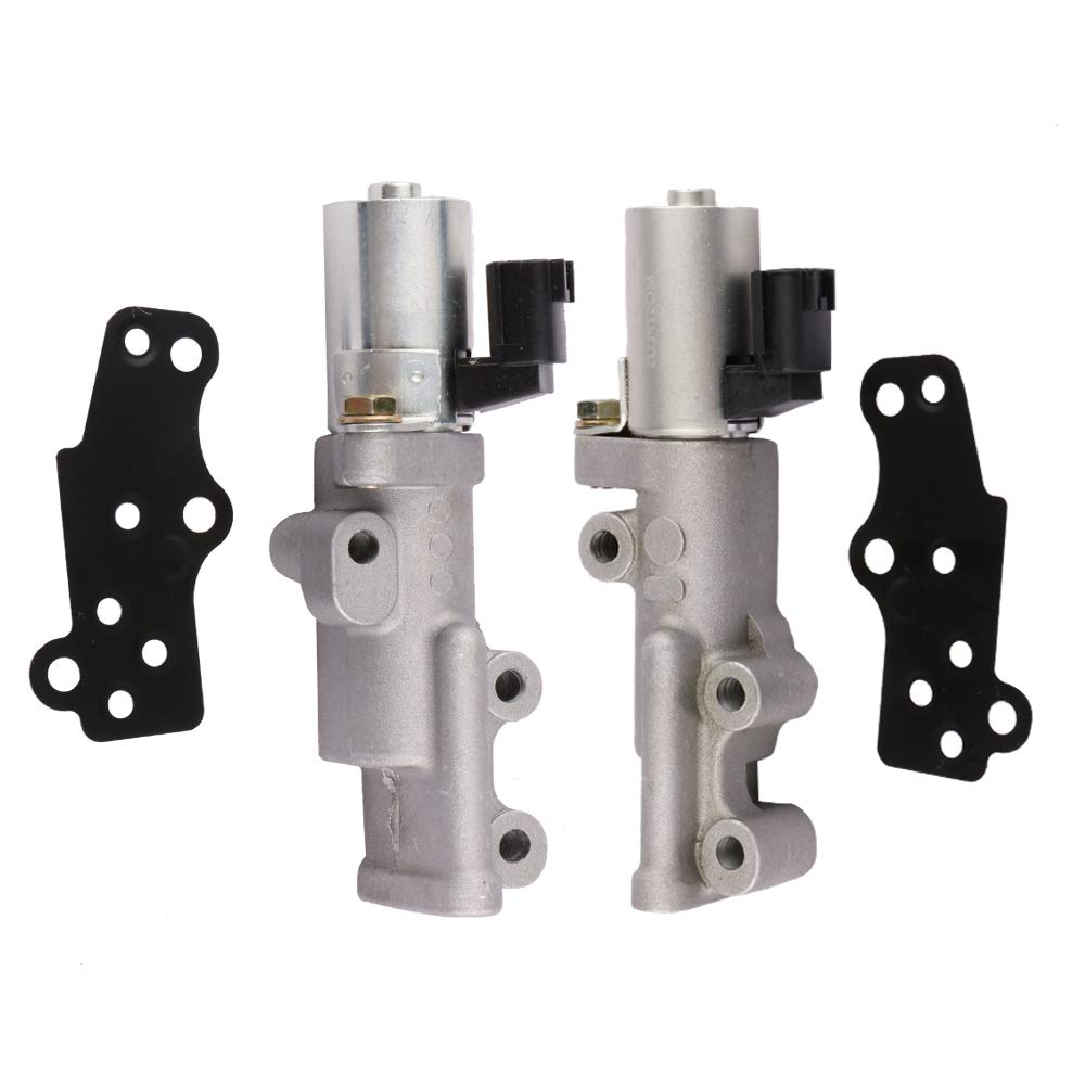 MOSTPLUS Left & Right Oil Control VVT Valve Variable Timing Solenoid Replaces 23796-EA20B 23796-EA20A Compatible with V6 Engine on Nissan Infiniti (Set of 2)