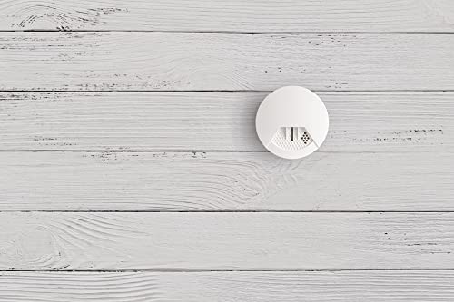 SimpliSafe Wireless Smoke Detector - Compatible with The SimpliSafe Home Security System - Latest Gen, Battery Powered