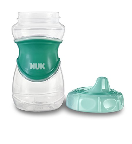 NUK silicone Everlast Sippy Cup, Green, 10oz 1pk