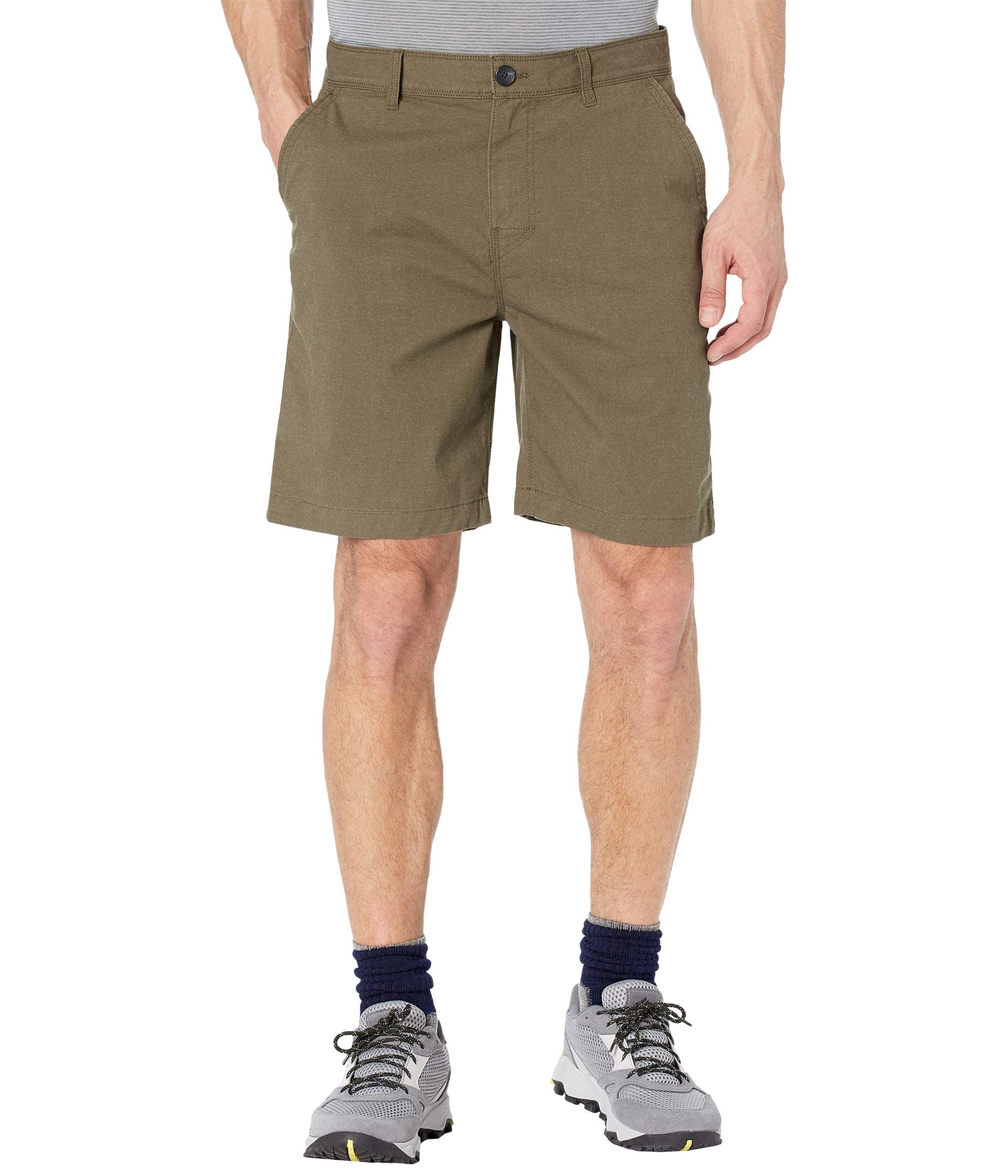 prAna Men's Mcclee Short, Slate Green, 36