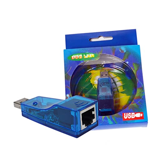 SOLUSTRE 3pcs universal adapter USB adaptor 10/100 ethernet USB lan USB ethernet adapter USB adpter chip computer