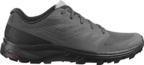 Salomon Outline Hiking Shoes for Men, Magnet/Black/Monument, 7