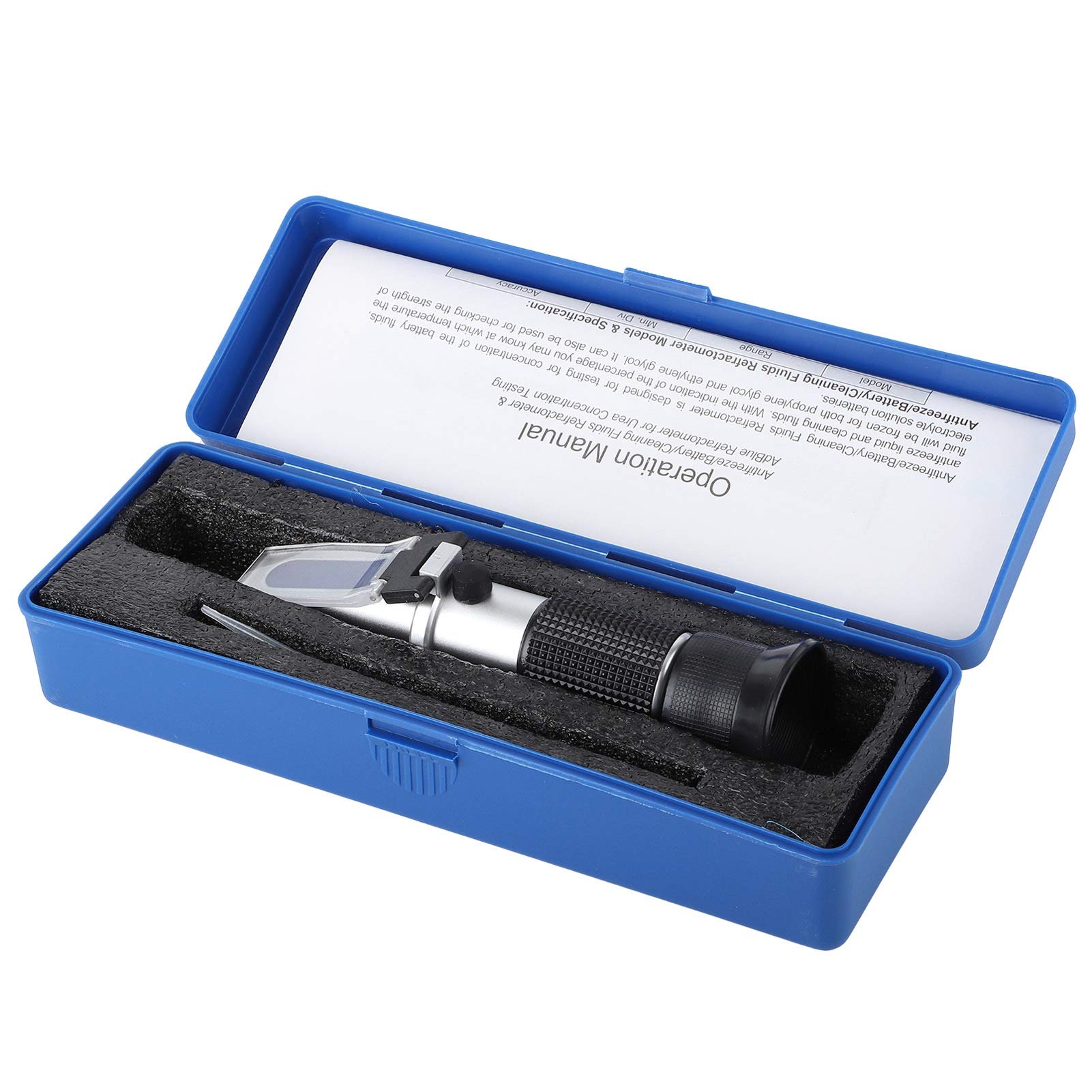 Test Refractometer, Automotive Antifreeze Refractometers Aluminium Alloy Freezing Point Temperature Tester Device