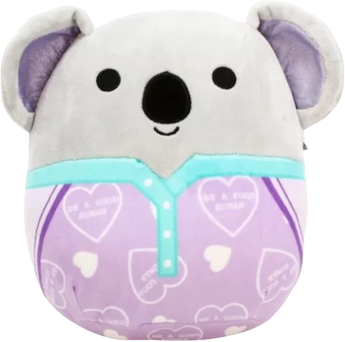 Squishmallow Official KellyToy 8” Sleepy Pajamas Winter Release Plush Stuffed Toy (Kirk Koala Be a Good Human)