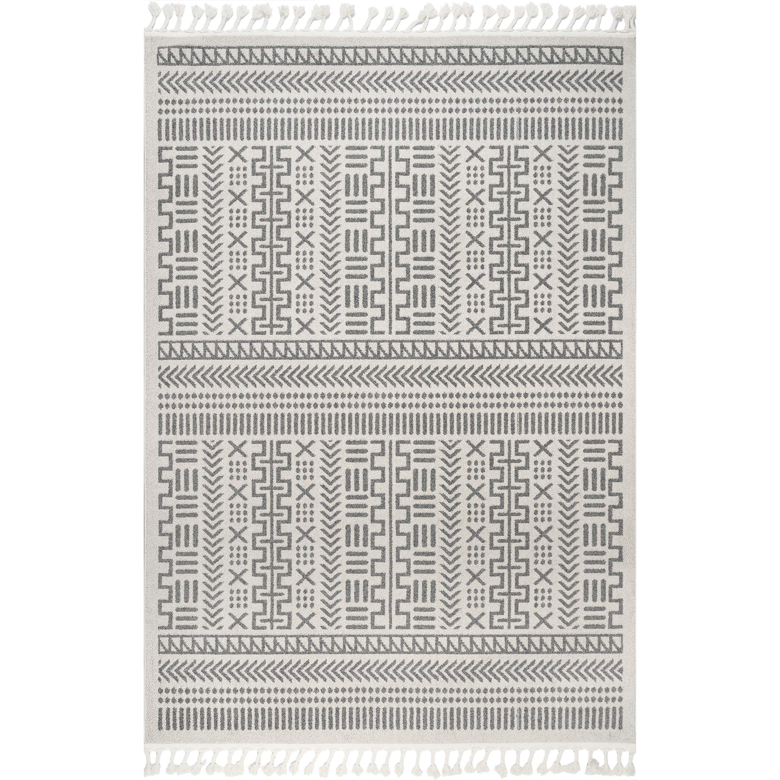 nuLOOM Aztec Coyote Area Rug, 7x9, Beige