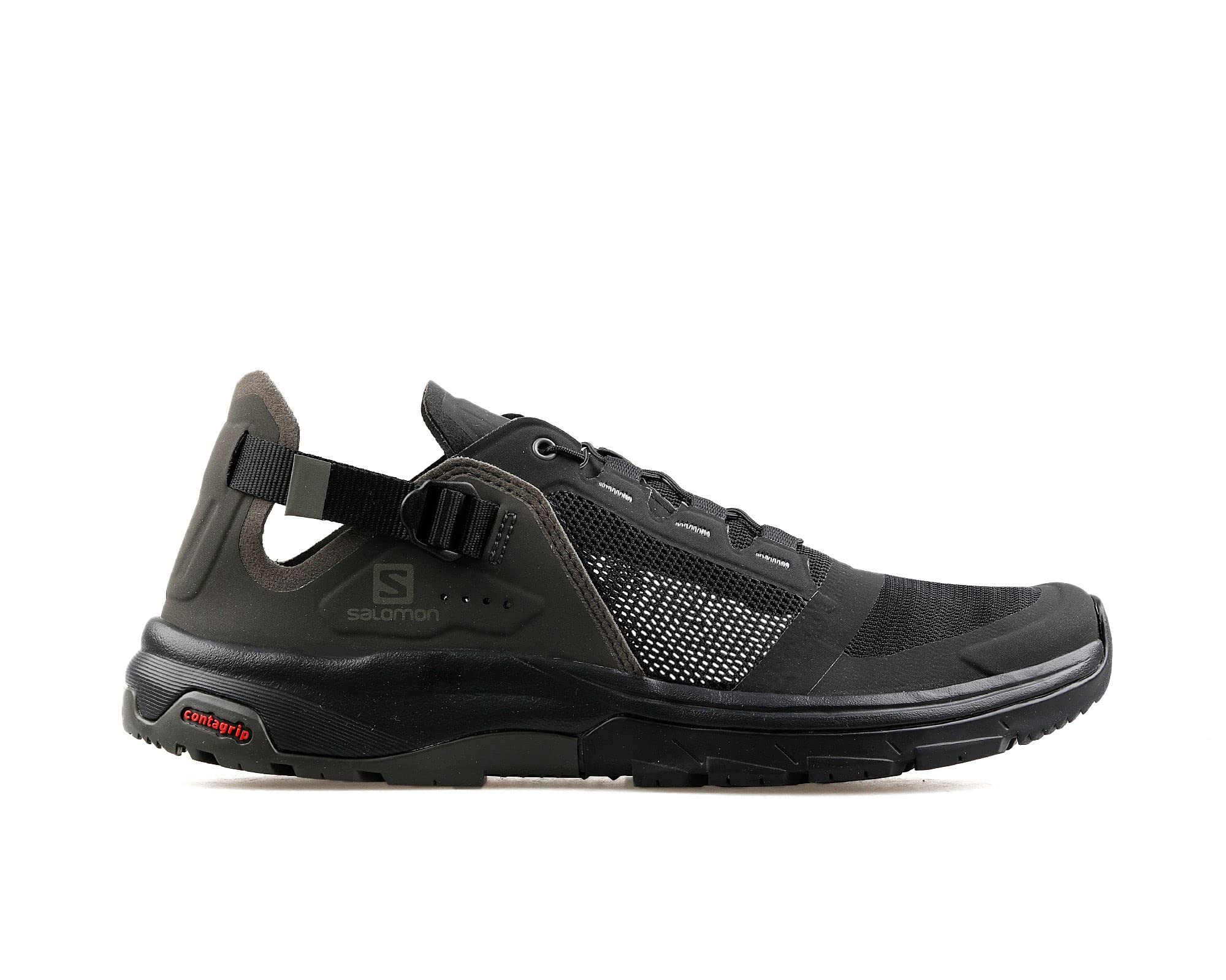 Salomon TECH Amphib 4 Hiking Shoes for Men Sneaker, Navy Blazer/Bluestone/Lunar Rock, 7