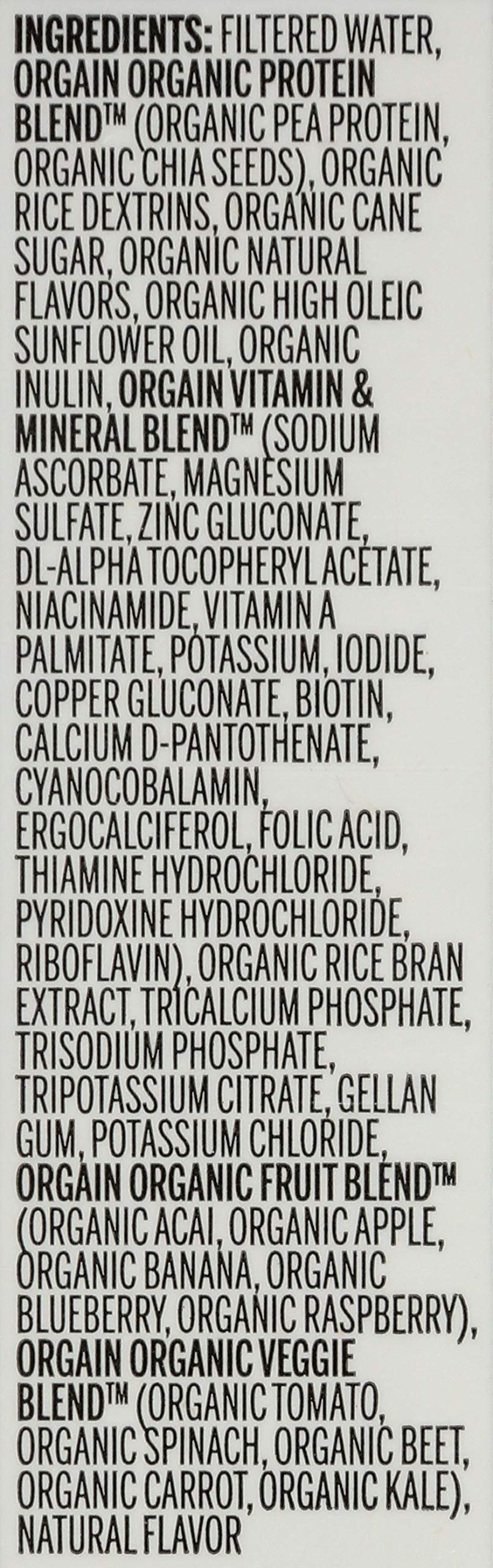 Orgain, Nutri Shake Vegan Sweet Vanilla Bean Organic, 11 Fl Oz