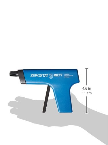 Milty 5036694022153 Zerostat 3 Anti-Static Gun, Blue