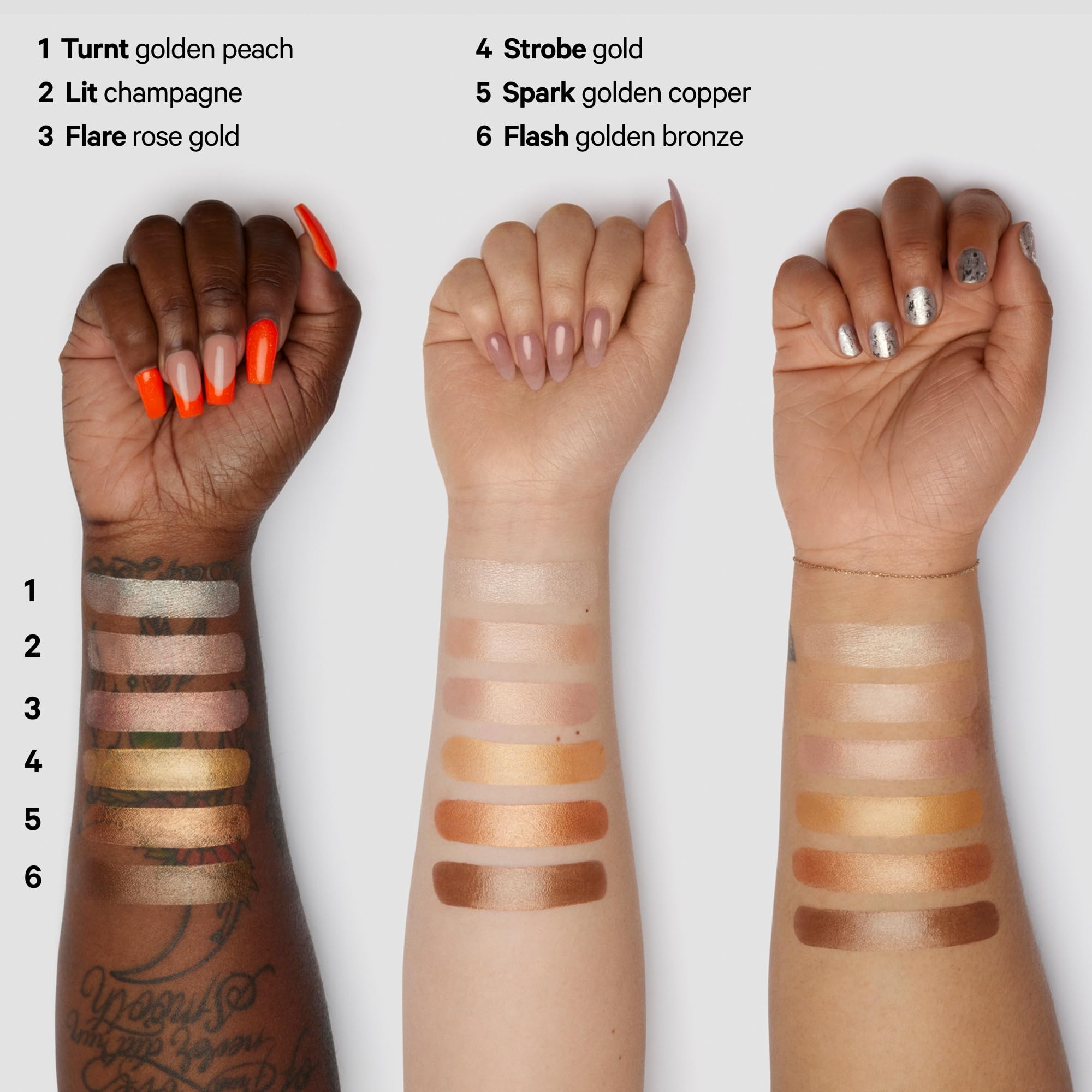 Milk Makeup Highlighter, Flare (Rose Gold) - 0.21 oz - Dewy Cream Highlighter Stick - Blendable & Buildable - 1,000 Swipes in Every Stick - All Skin Types - Vegan, Talc Free & Cruelty Free