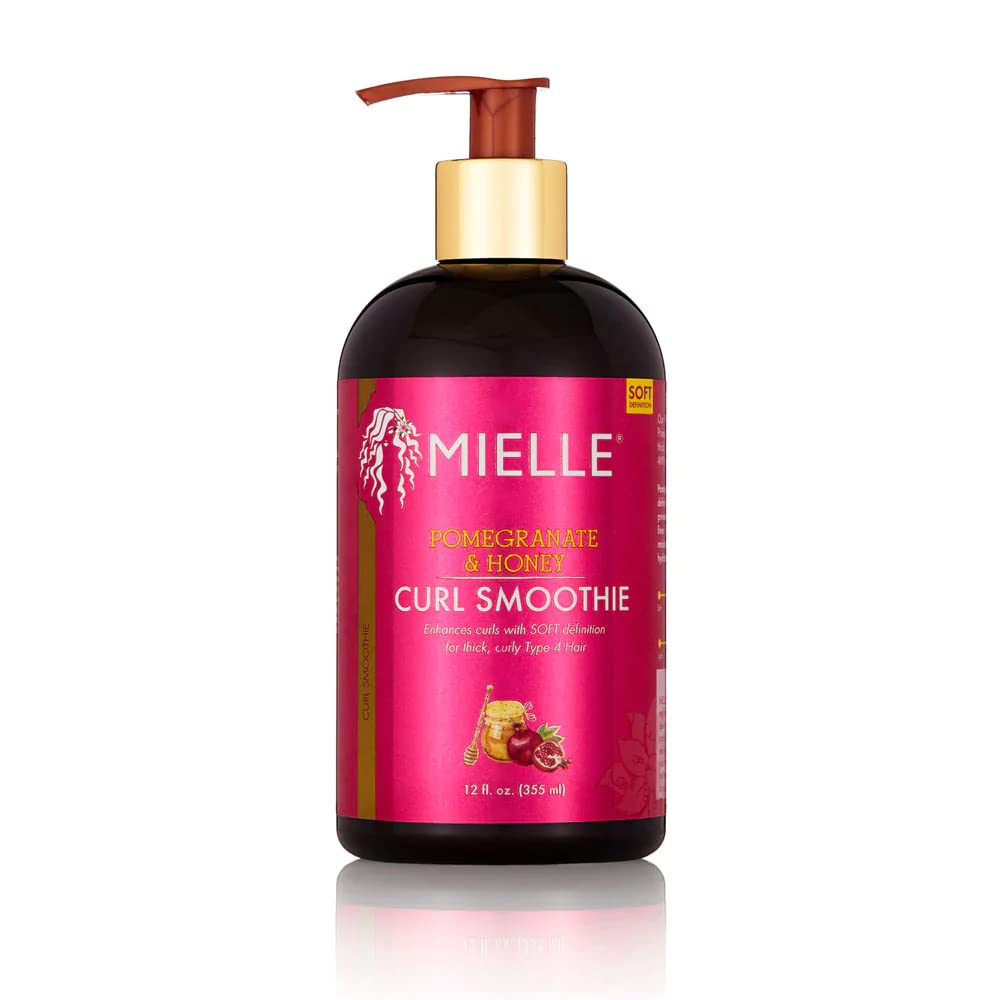 Mielle/Pomegranate & Honey/Sulfate-Free Shampoo/Conditioner/Leave-in Conditioner/Curl Smoothie/Curl Refreshing Spray/Twisting Souffle/Curl Sculpting Custard/Edge Gel/GIFT Set 8PCS