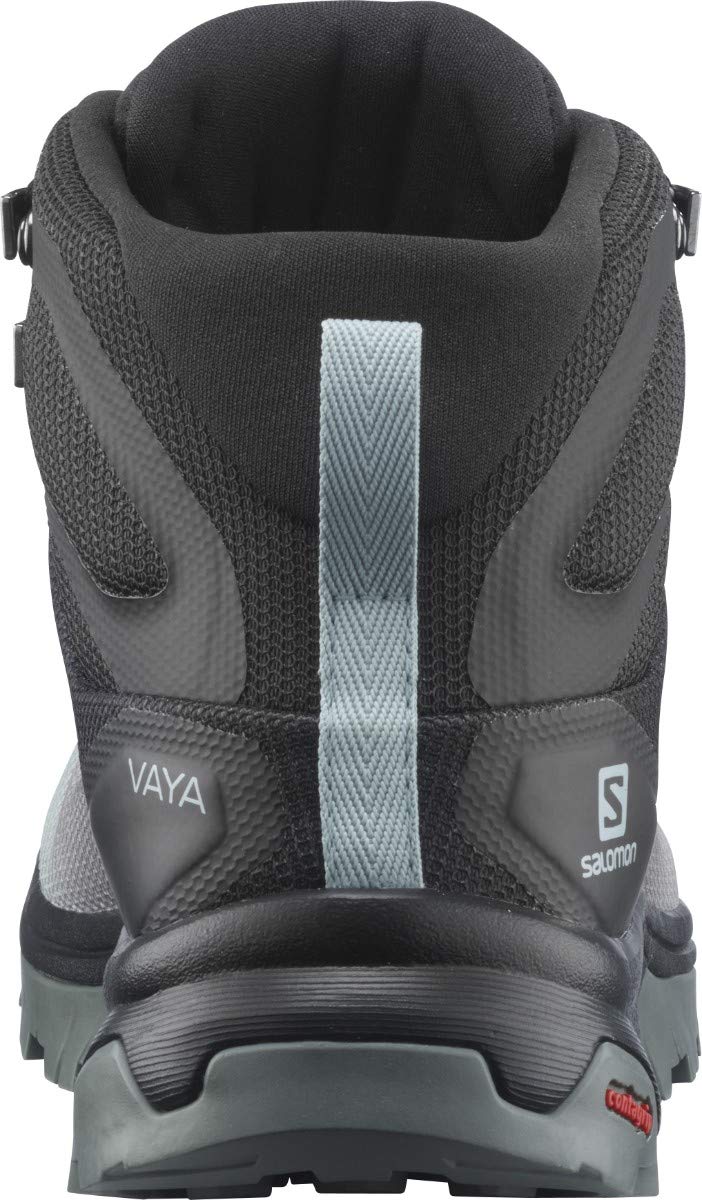 Salomon VAYA MID Gore-TEX Hiking Boots for Women, Green Gables/Spruce Stone/Shadow, 10