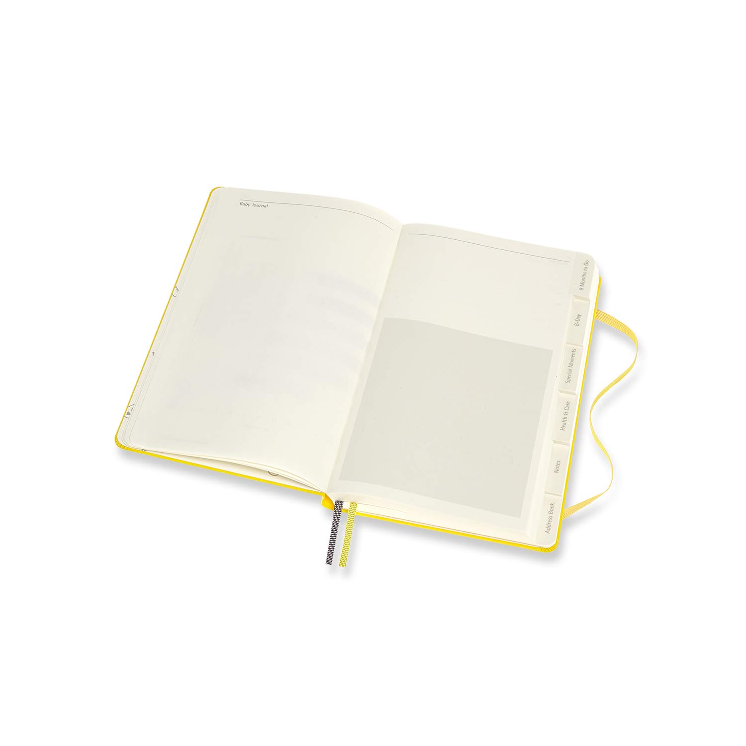Moleskine Passion Journal, Baby, Hard Cover, Large (5" x 8.25") Yellow, 400 Pages