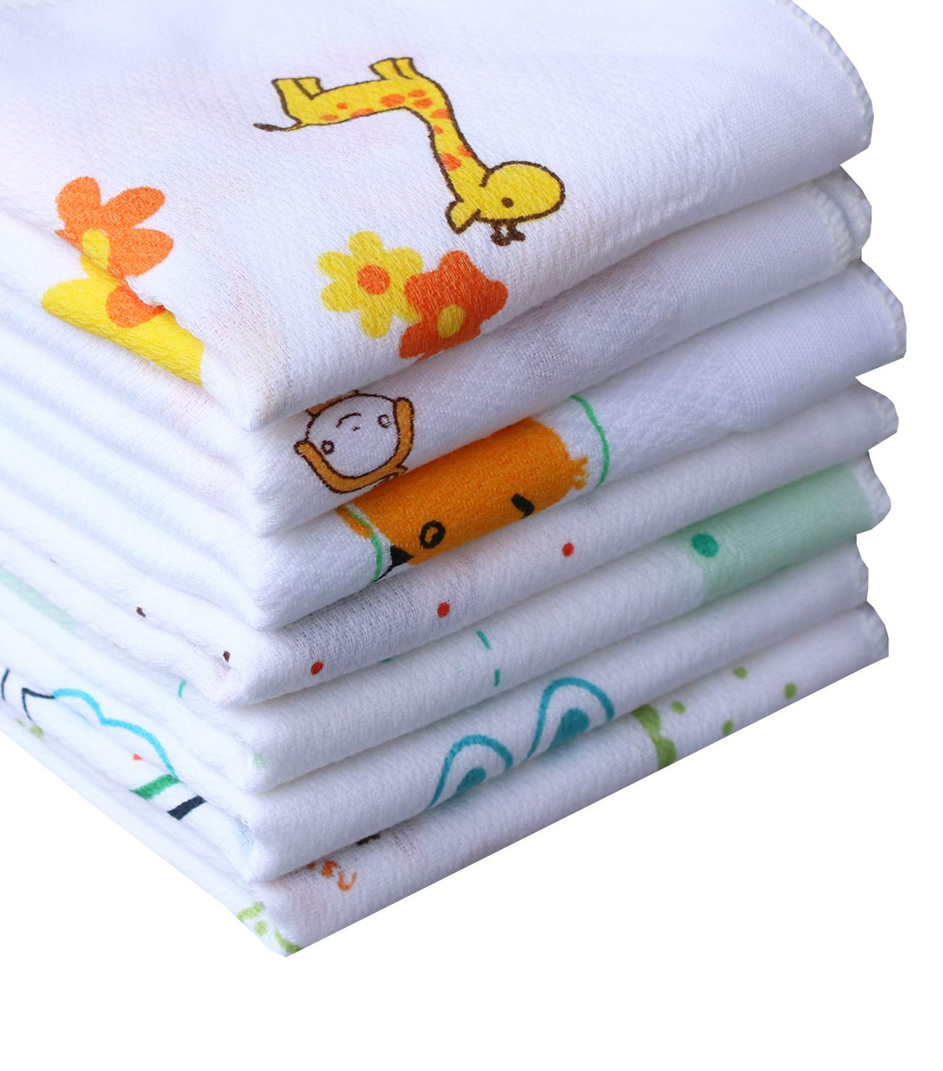 New Cute 100% Cotton Boys/Girls Hankerchiefs 35CM X 35CM Pack