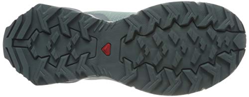 Salomon Women's Hiking Shoe, icy morning/lead/stormy weather,12 M US