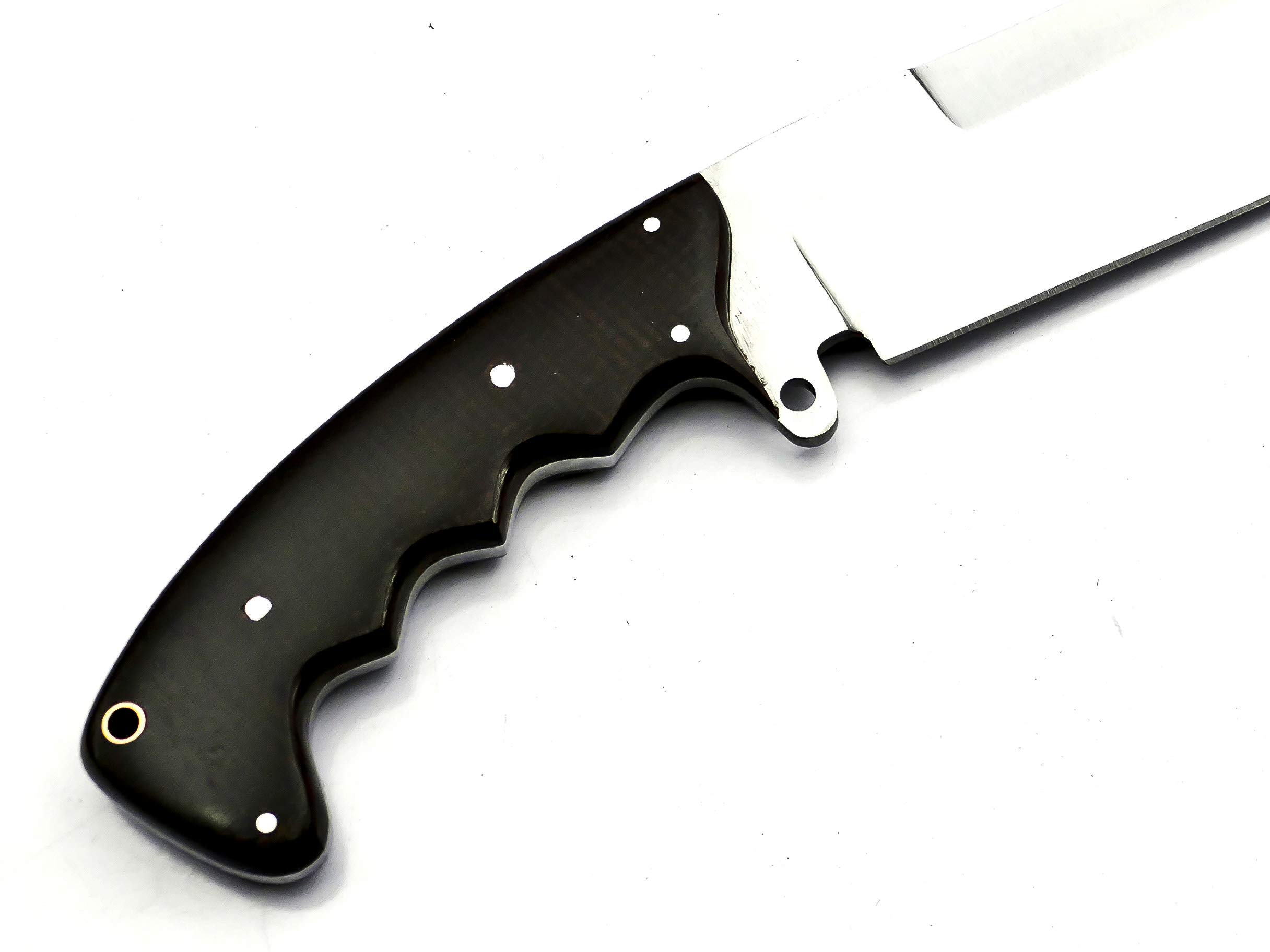 Nooraki 18" Handmade Machete Knife | Full Tang Hunting Knife Made Using Chrome Vanadium Stainless Steel, Camping knife with Micarta Handle and Leather Sheath