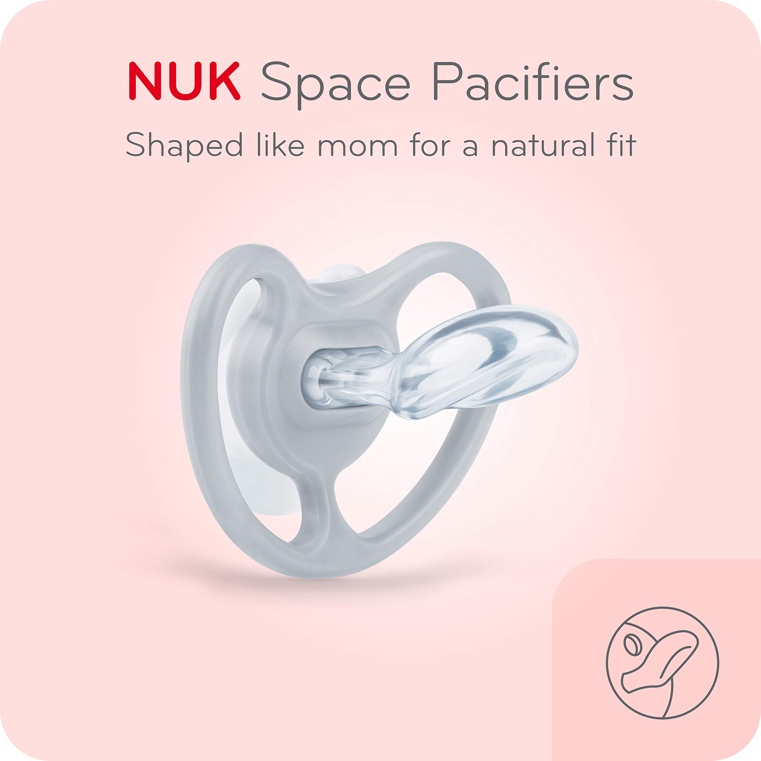 NUK Space Orthodontic Pacifiers