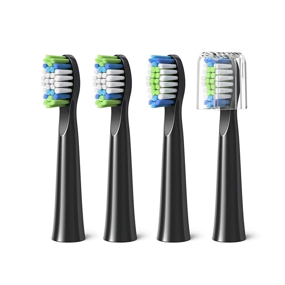 ZAIXIA Compatible for Fairywill E11 E10 E6 D7S Electric Toothbrush Replacement Heads Electric Toothbrush 4/8 Heads for Electric Toothbrush Heads Hilarity (Color : E11)