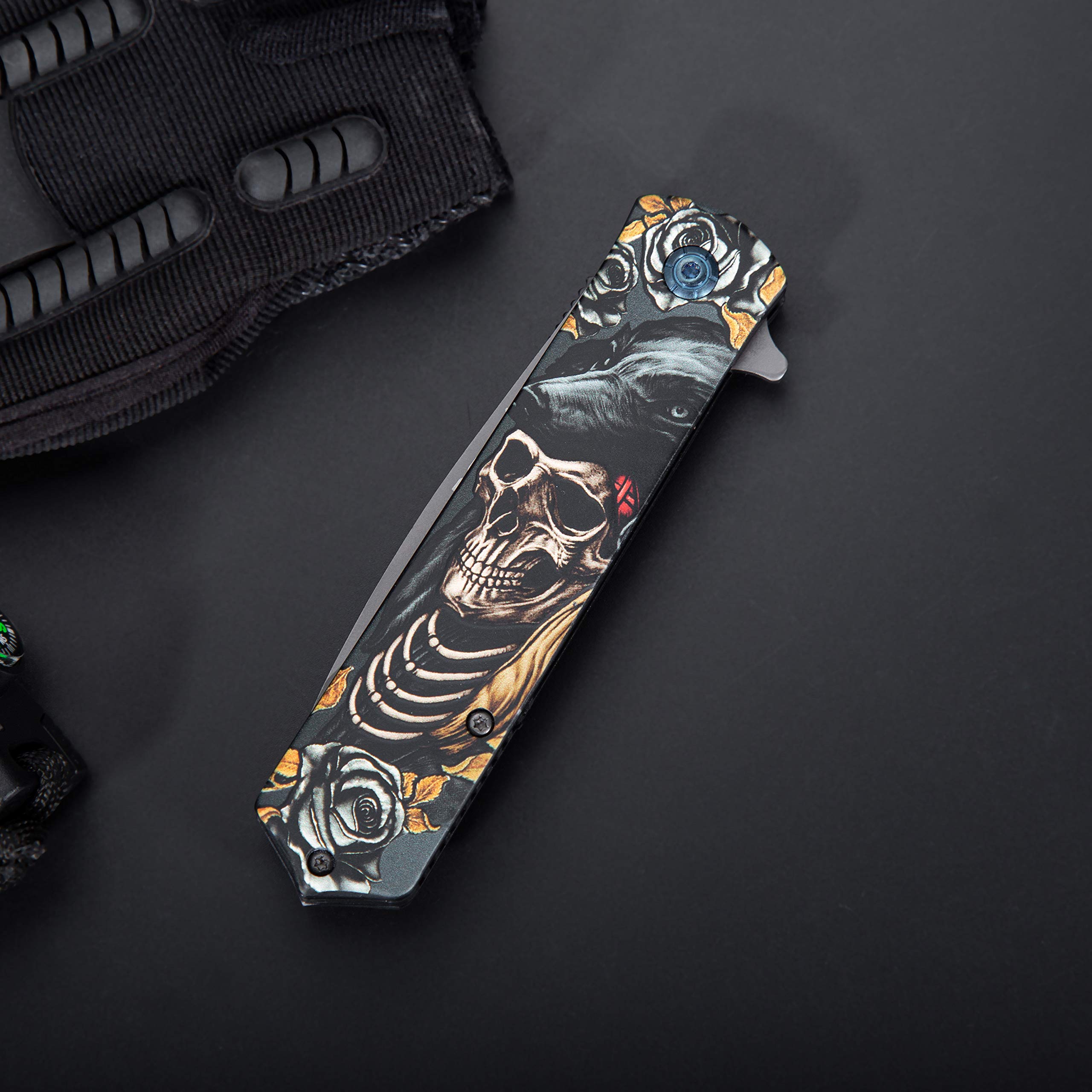 Perkin Pocket Knife Folding Hunting Knife Tactical PKF1006