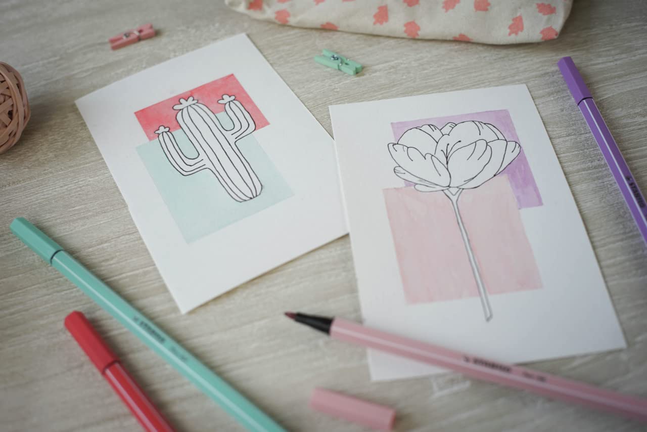 STABILO Pen 68 Fiber Tip, Blush