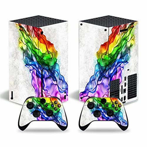 Top factory Skin Decal Protective Vinyl Skin Decal Cover for Series X Console Skins Wrap Sticker with Two Free Wireless Controller Decals 56842 Decal