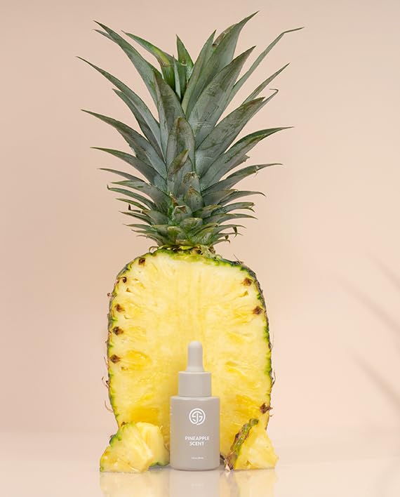 SJOLIE Sunless Tanning Additive - Pineapple Scent Drops | Enhance Spray Tan or Self Tanners - 1oz