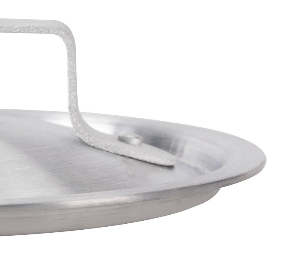 Soro Essentials- 10 qt. Aluminum Tapered Sauce Pan Lid 1.5 mm Thickness- Multipurpose Cooking Sauce Pan Cover for Boiling Soup Sauce Pan Lid Cookware for Home Restaurant Kitchen