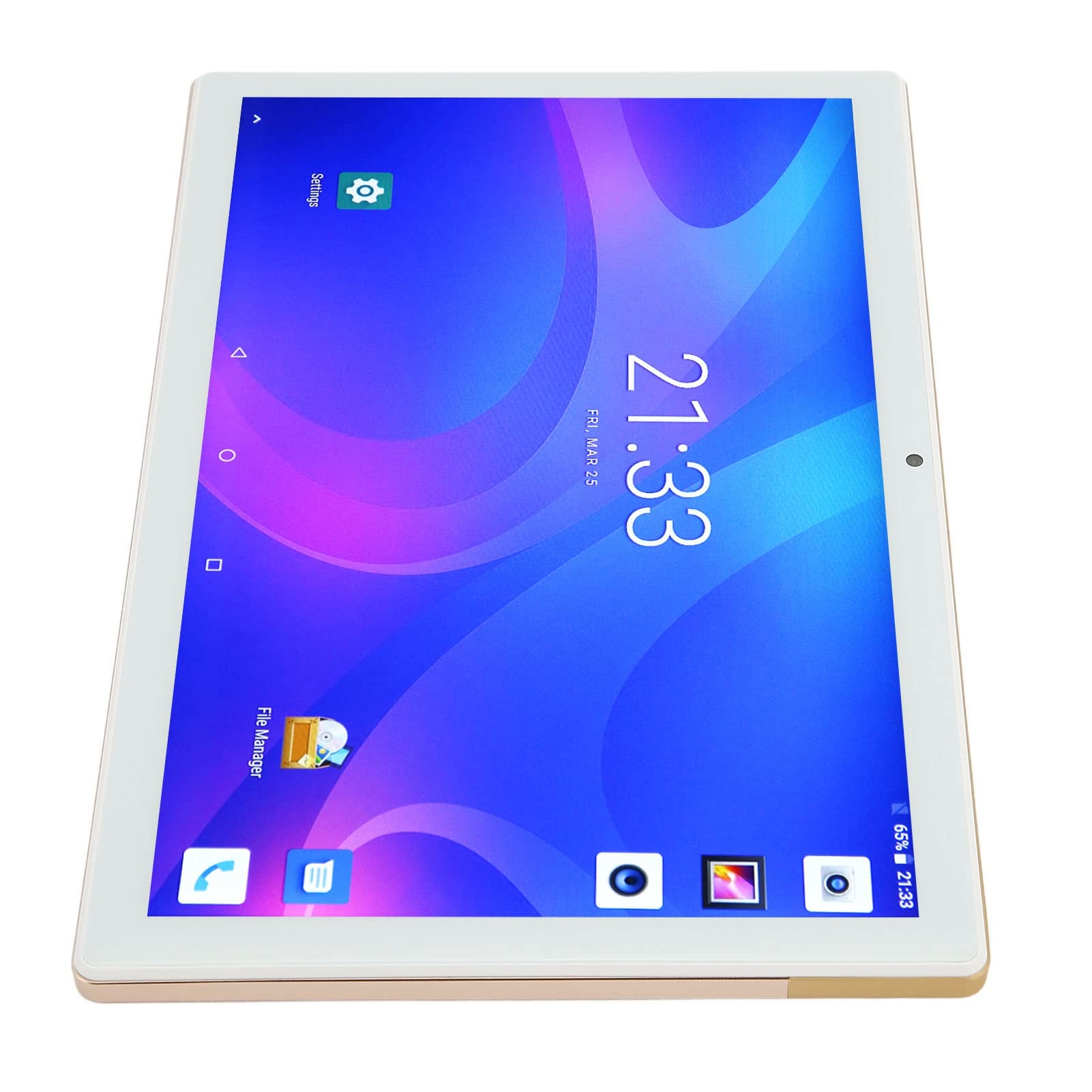 Yunseity Portable 10 Inch Tablet, IPS HD Tablet PC, 2.4G 5G WiFi Office Tablet, 8GB RAM 256GB ROM, 8MP 13MP Dual Cameras, Octa Core CPU, Lasting Battery