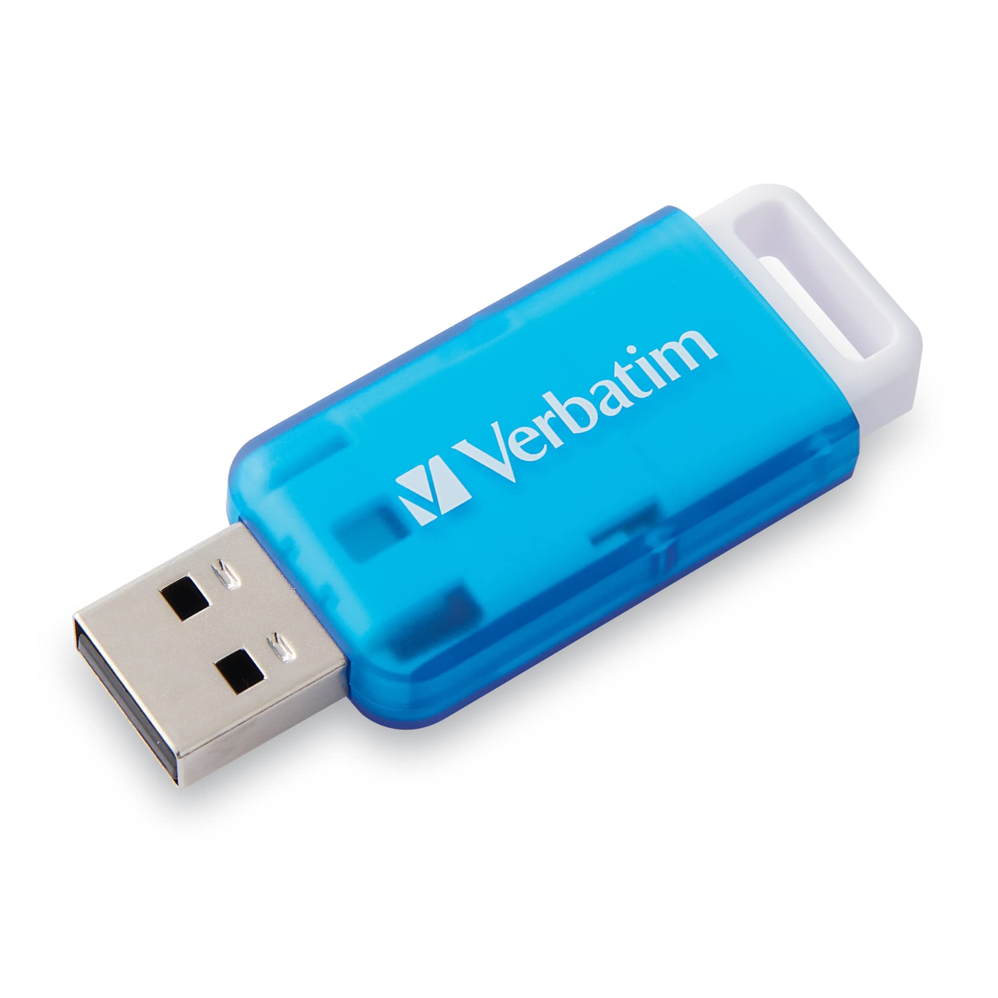 Verbatim® SeaGlass USB 2.0 Flash Drives, 64GB, Assorted Colors, Pack Of 2