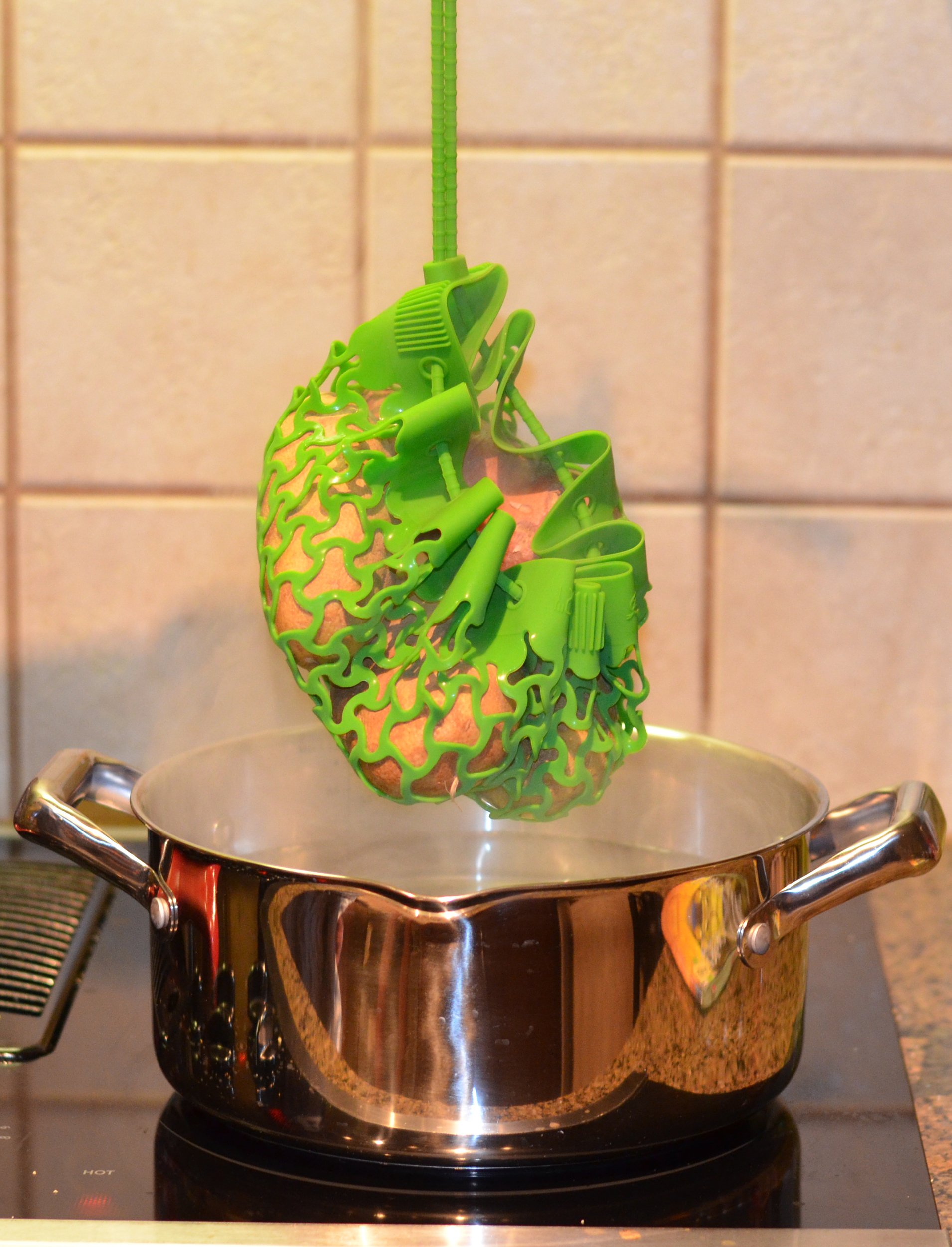Southern Homewares Boil Buddies Silicone Mesh Boiling Bag Cooking Basket Strainer