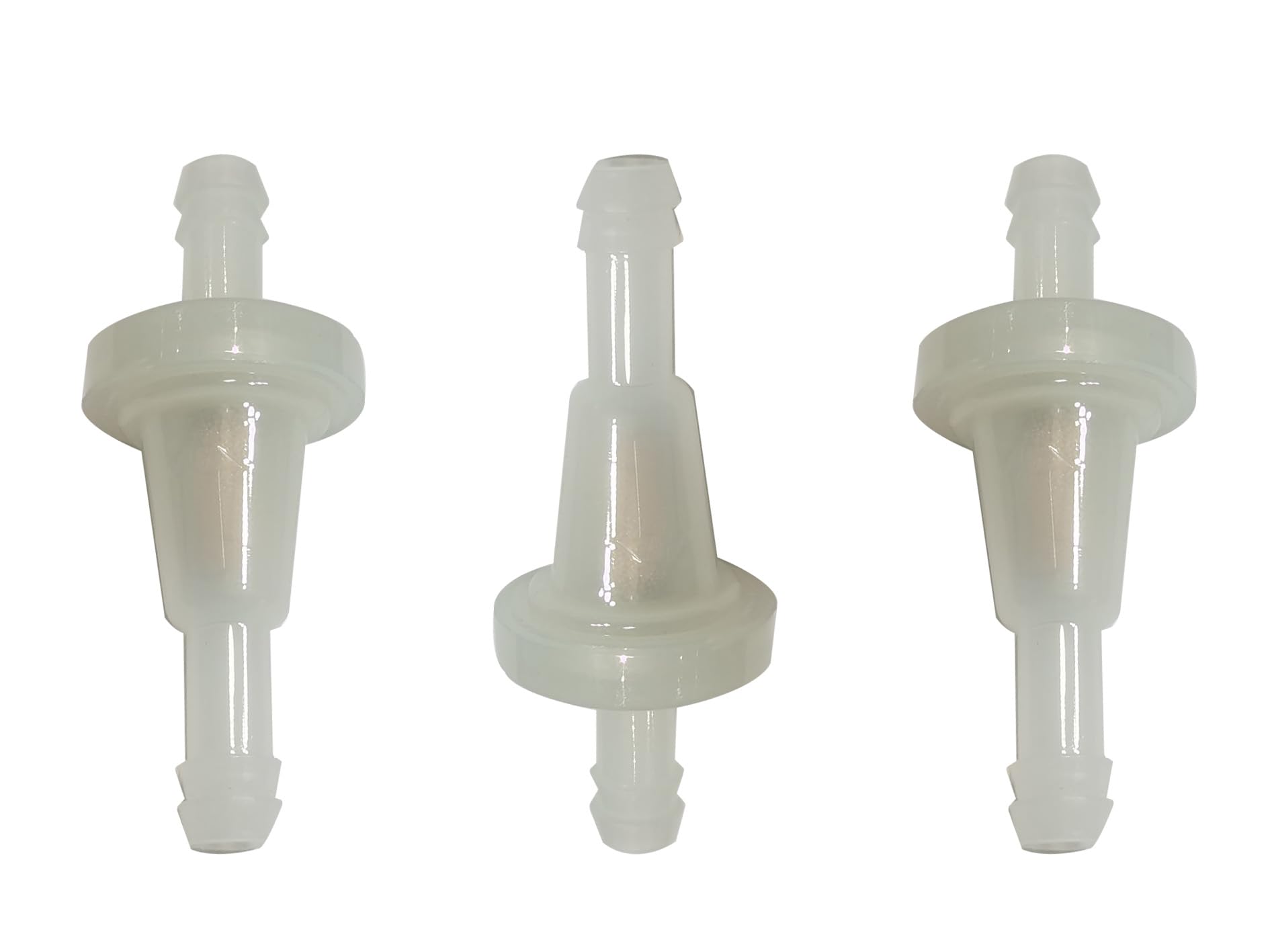 Yapnigeel 3pack 694485 Inline Gas Fuel Filter Replaces Stens 120-006 John deere AM107314 Toro 71-9280 Snapper 394358S troy bilt 951-3013 E-Z-Go 23013G1