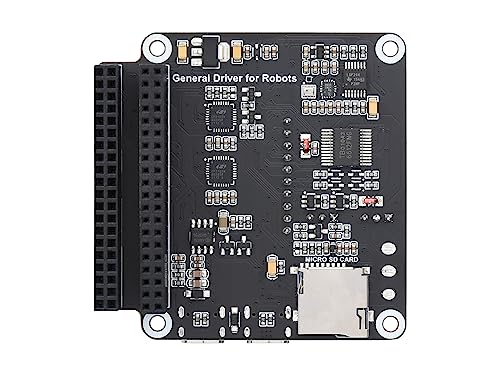Waveshare General Driver Board for Robots, Compatible with Raspberry Pi and Jetson Nano, Based On ESP32, Multi-Functional, Supports WiFi, and ESP-Now Communications