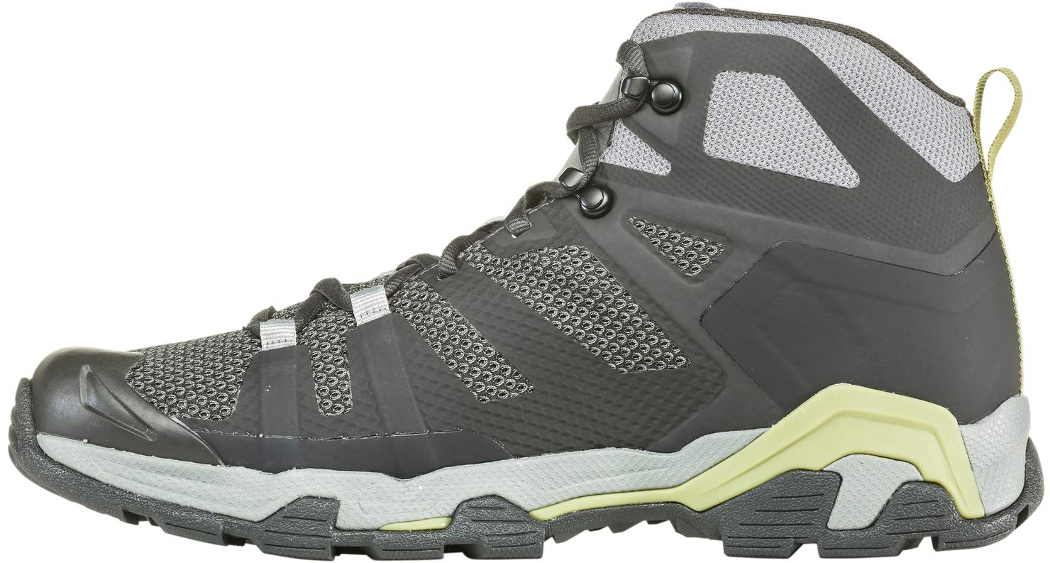 Oboz Arete Mid Hiking Boot - Men's Charcoal/Woodbine Green 11.5