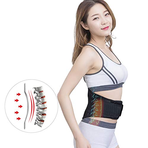 TANGIST Back Support Belt Lower Back Brace With Adjustable Straps And Built-in Splints, Lumbar Belt For Pain Relief And Injury Prevention (Size : M)