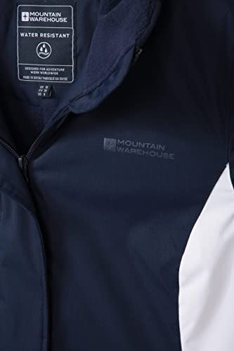 Mountain Warehouse Moon Womens Ski Jacket - Warm Winter Snow Coat Dark Blue 6