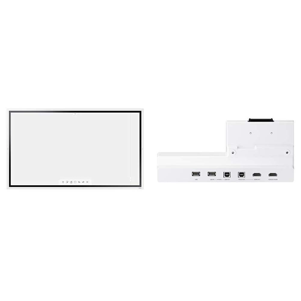 Samsung Flip 2 LH65WMRWBGCXZA 65" WM65R Digital Flipchart for Business with Connectivity Tray for The Samsung Flip 2